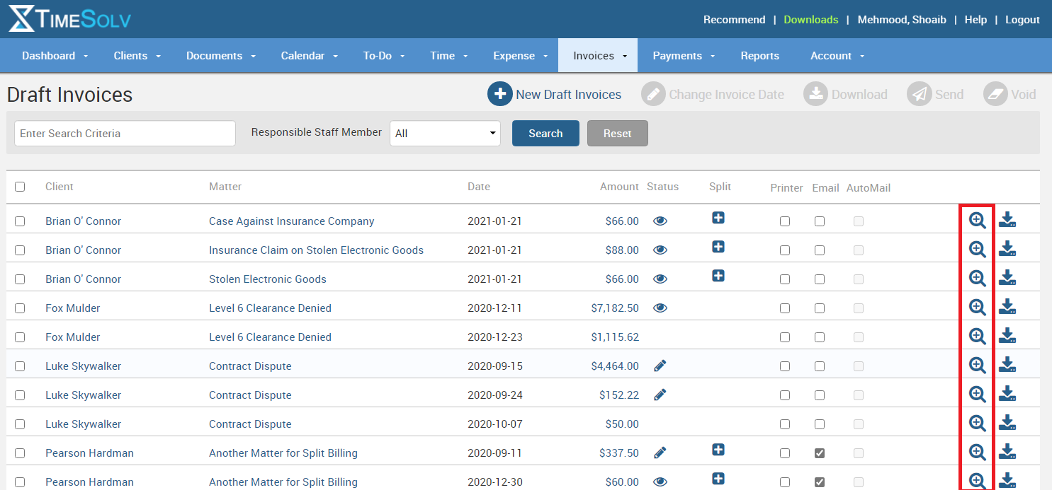 Tip of the Week: Preview Option on Statements